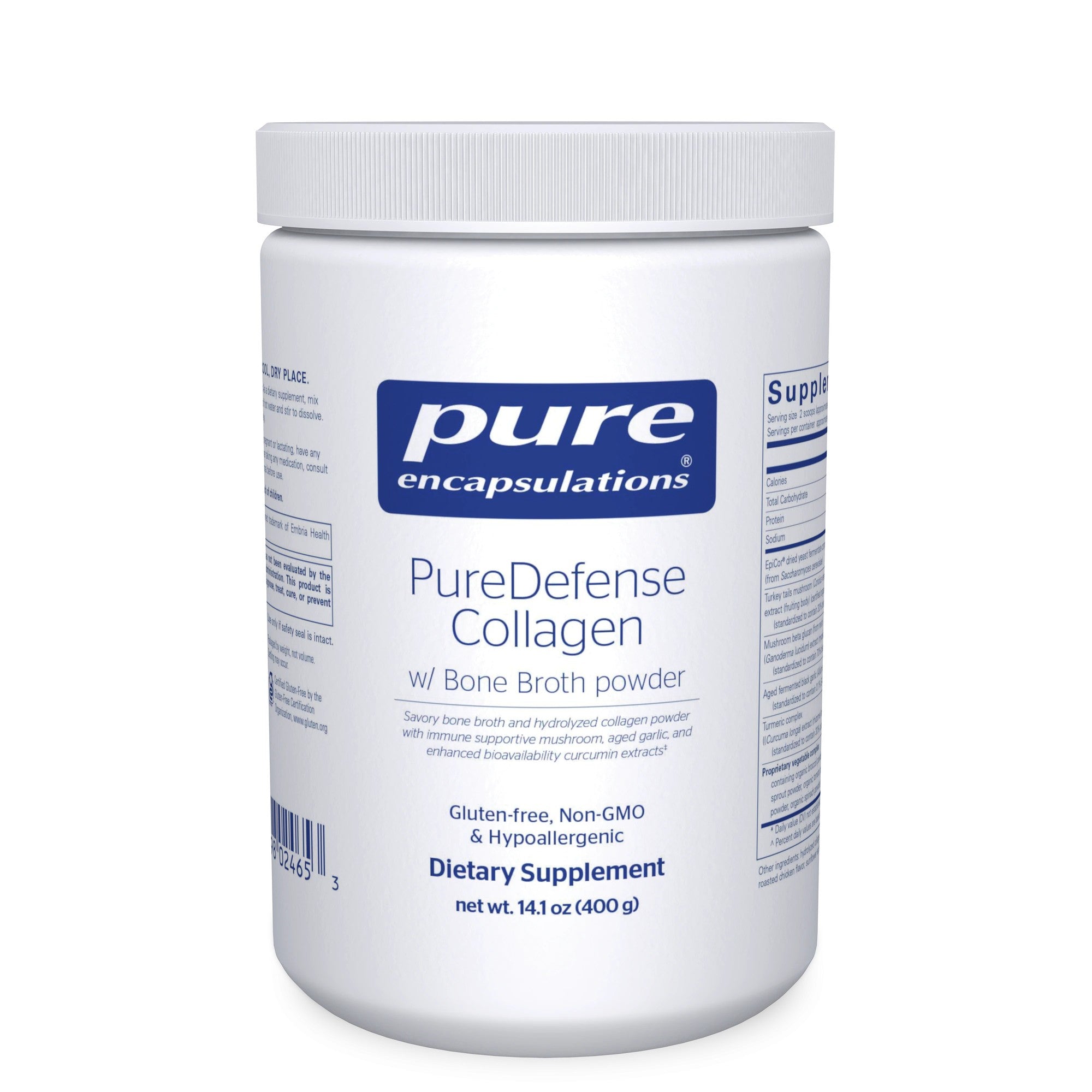 Pure Encapsulations PureDefense Collagen Bone Broth 14 oz – Locatel ...