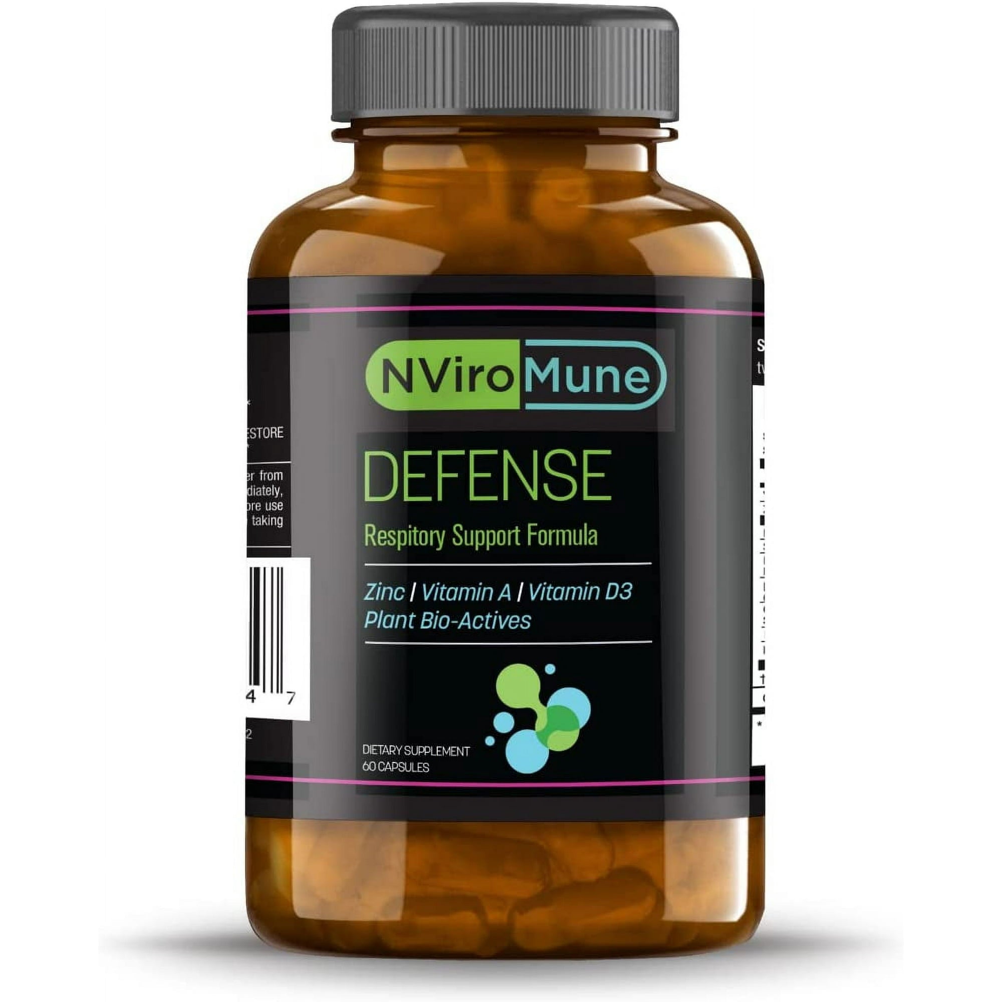 Nviromune Respiratory Support Defense Capsules 60ct – Locatel Health ...