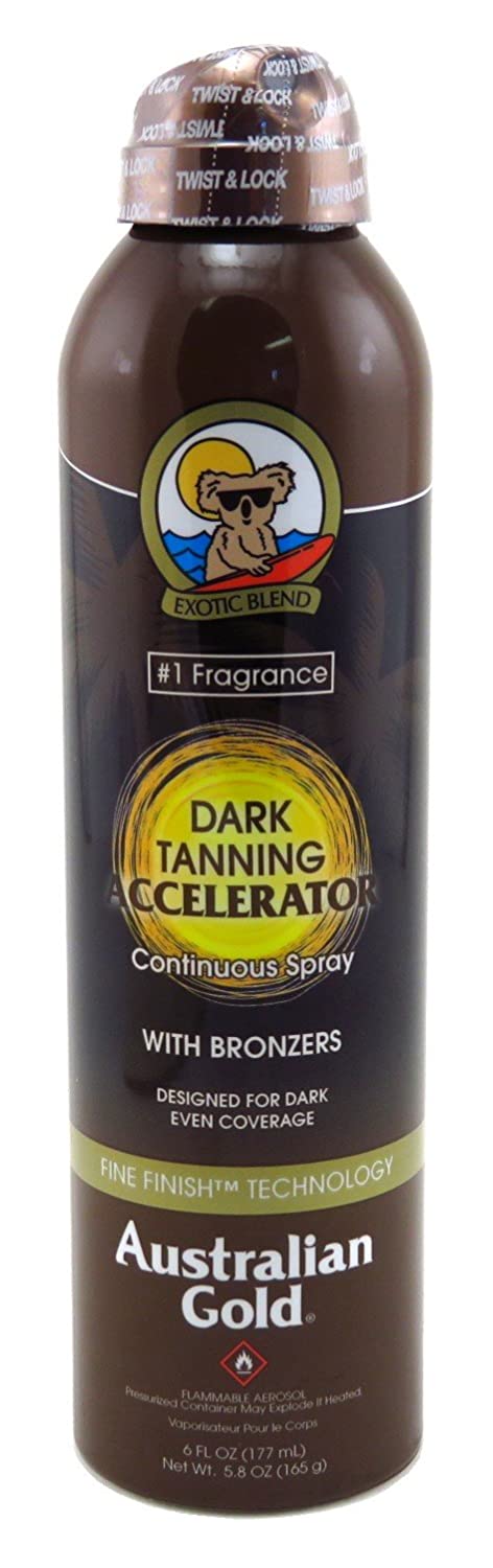 Australian Gold Dark Tanning Accelerator Spray – Locatel Health ...