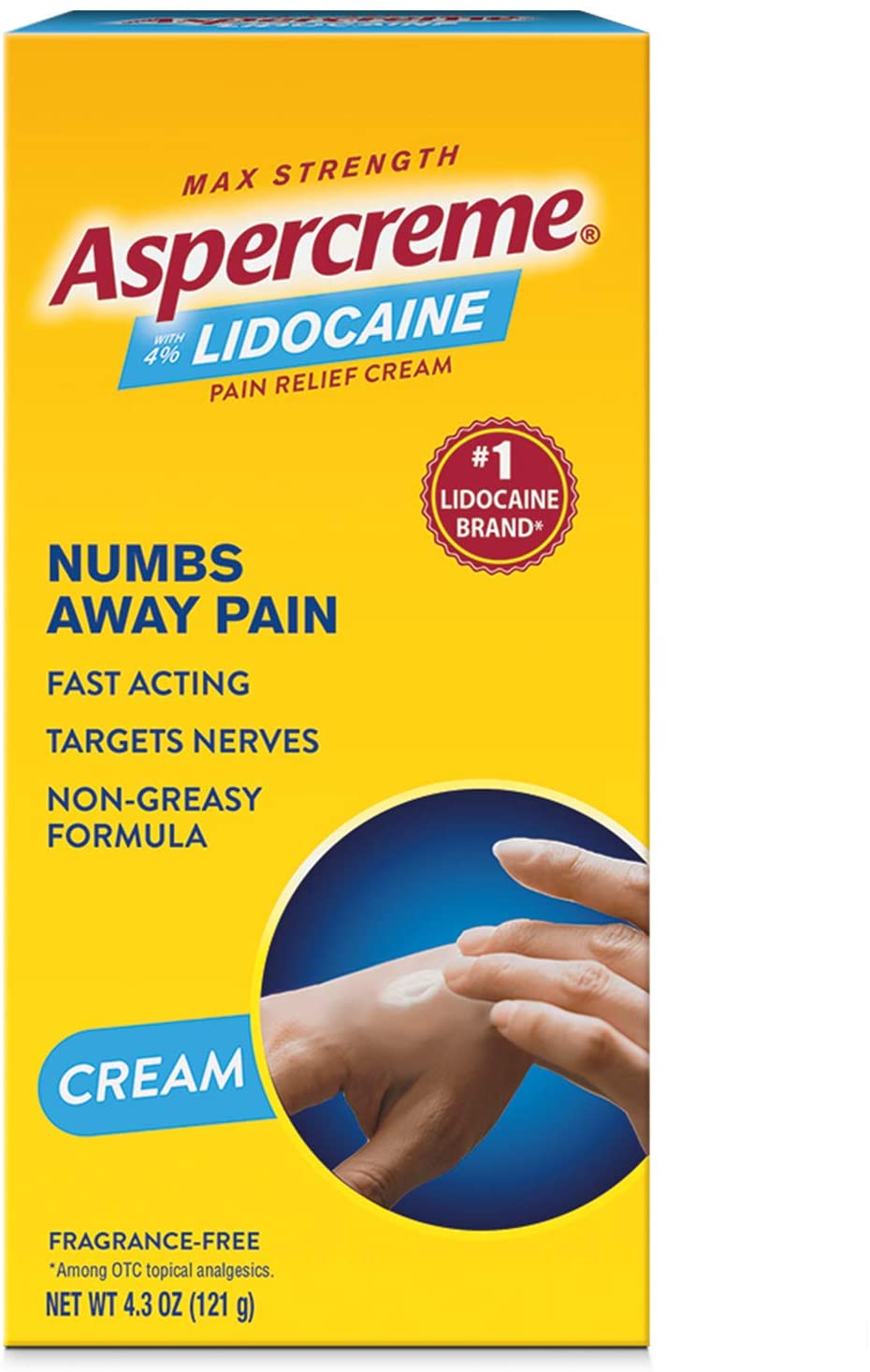 Aspercreme Maximum Strength Relief Cream 4.7 Ounce – Locatel Health ...